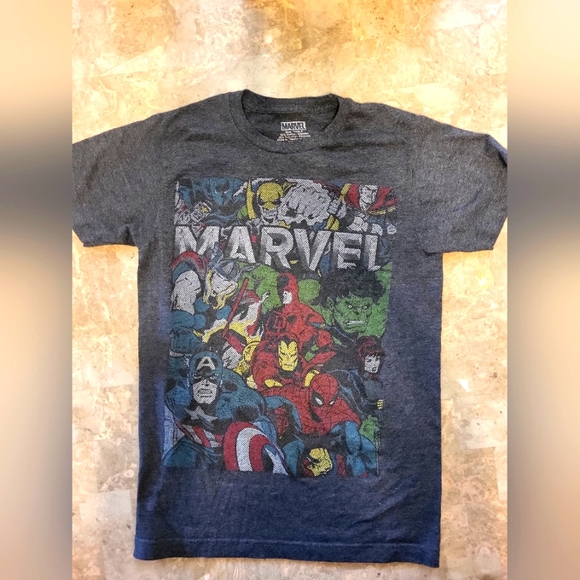 Marvel | Tops | Marvel Superheros Tshirt | Poshmark